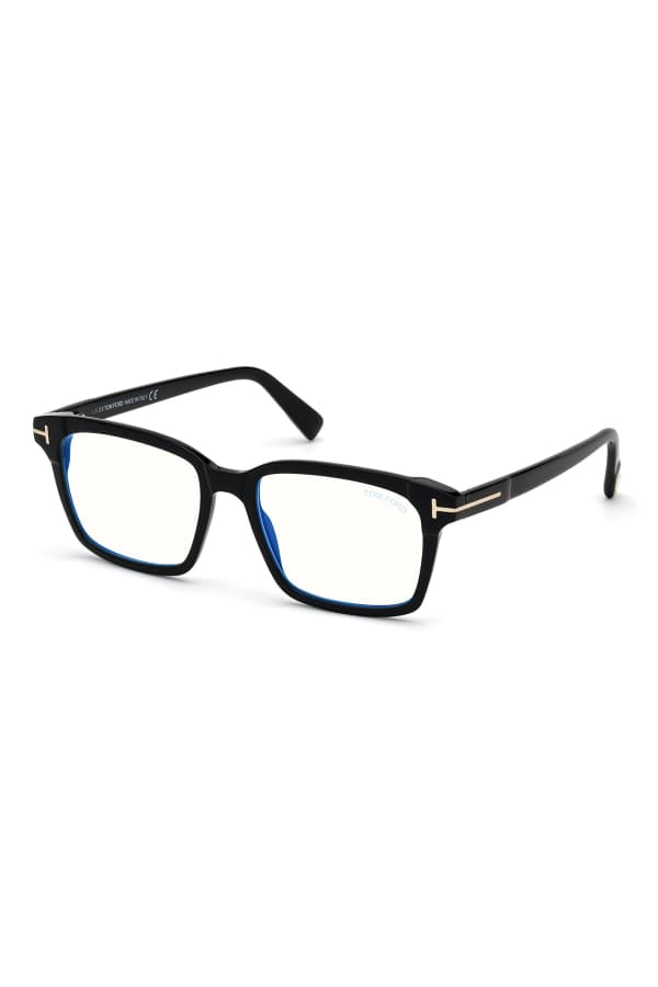 TOM FORD Men's Blue-Block Square Optical Glasses | Neiman Marcus