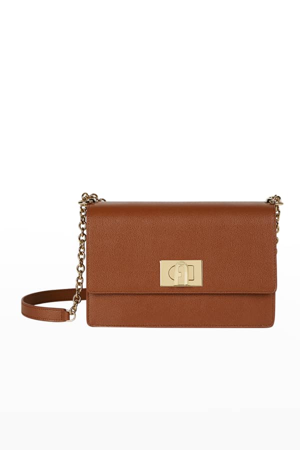 AllSaints Fetch Chain Wallet Crossbody Bag | Neiman Marcus