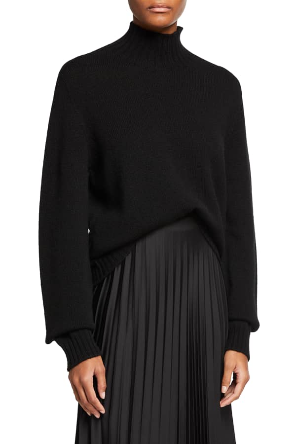 THE ROW Capua Cashmere-Blend Sweater | Neiman Marcus