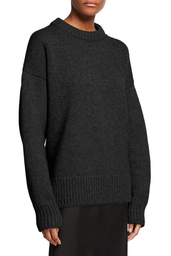 THE ROW Capua Cashmere-Blend Sweater | Neiman Marcus