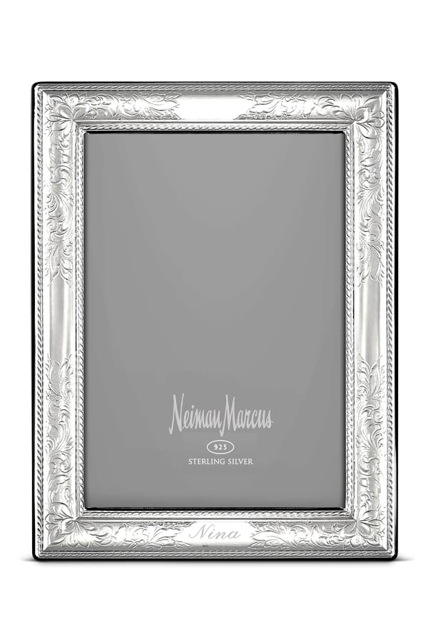 Versace Silver & Gold Photo Frame, 4" x 6" | Neiman Marcus