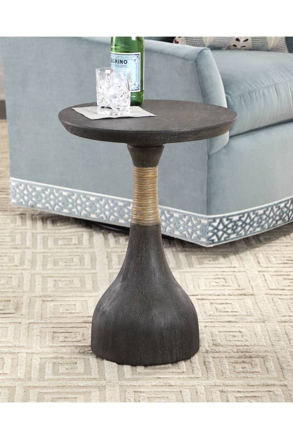 Regina Andrew Nico Brass-Finish Side Table | Neiman Marcus