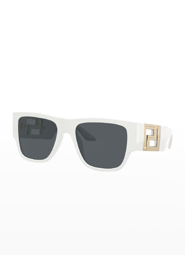 Versace Men's Geometric Propionate Sunglasses | Neiman Marcus