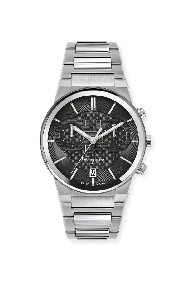 Versace Men's 43mm Greca Logo Chrono Watch | Neiman Marcus