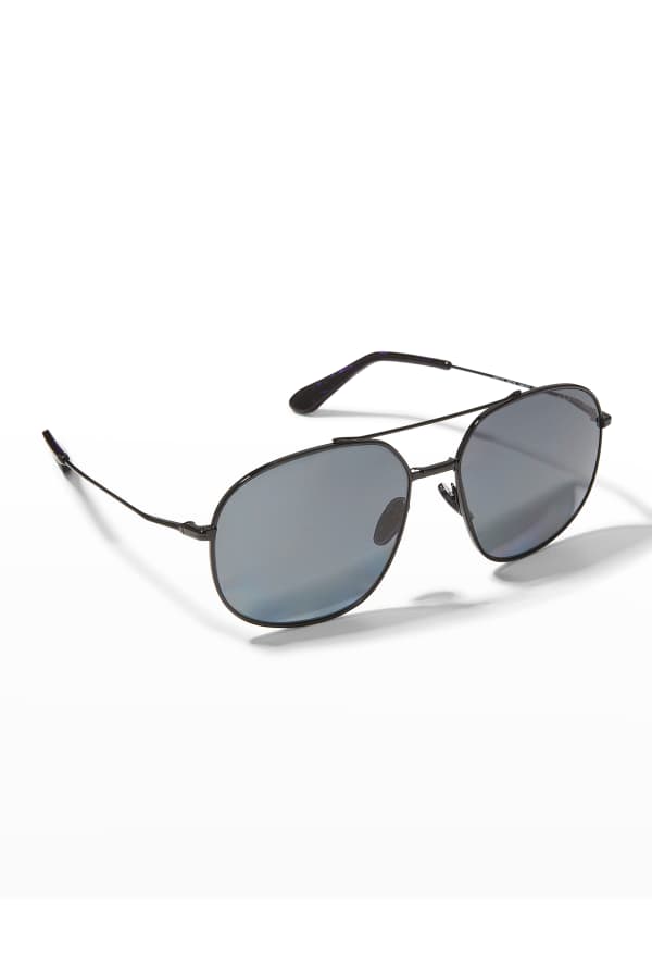 dunhill Men's Metal Aviator Sunglasses | Neiman Marcus