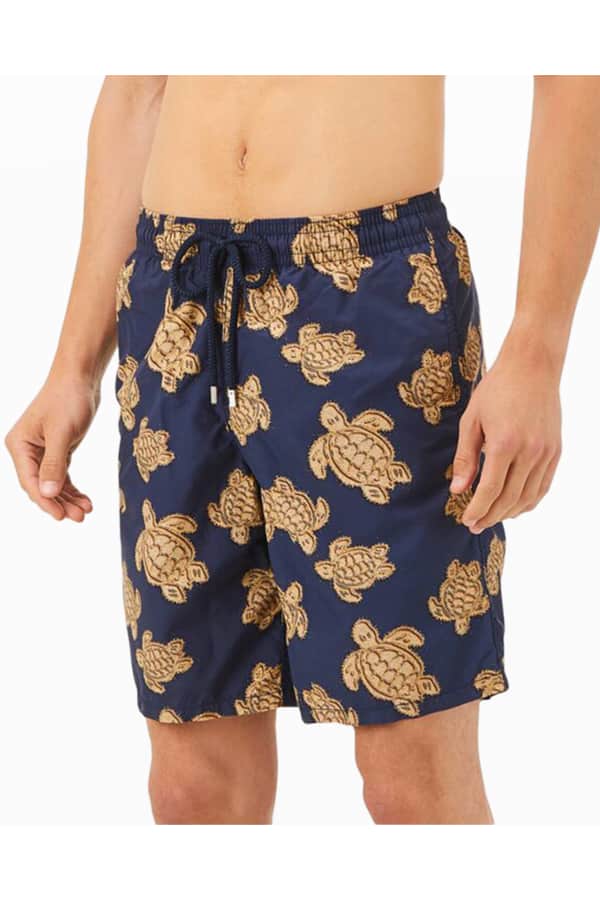 Vilebrequin Men's Rabbits and Poodles Graphic Swim Trunks | Neiman Marcus
