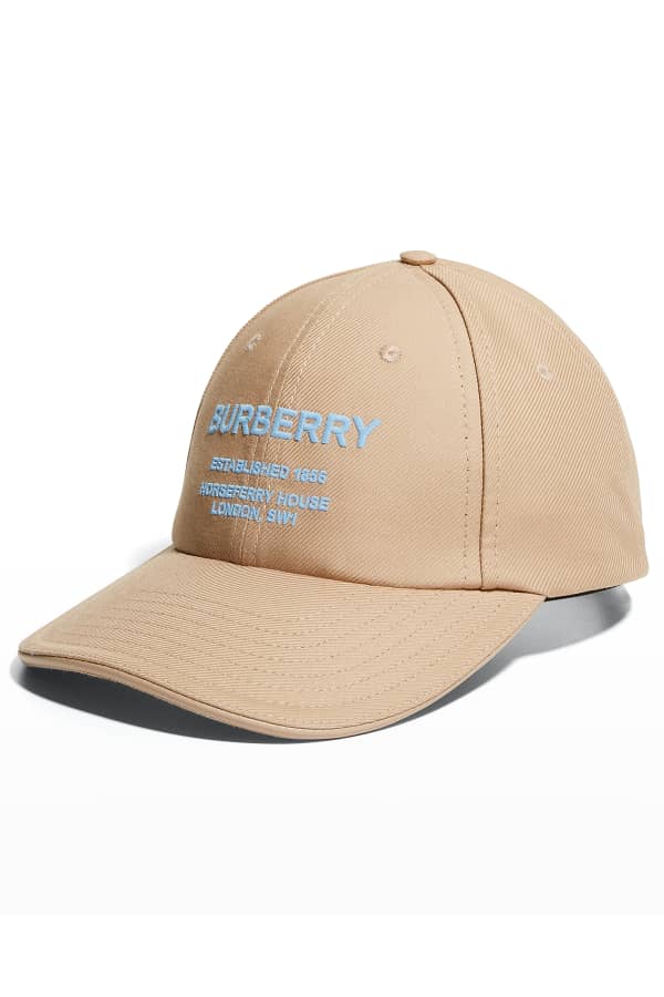 Isabel Marant Tyron Logo Cotton Baseball Cap | Neiman Marcus