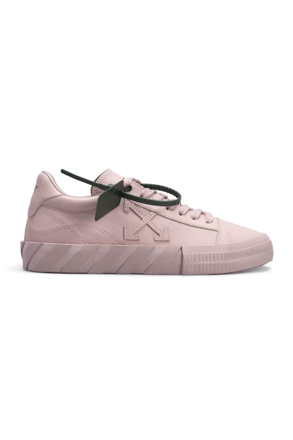 Off-White Arrow Suede Vulcanized Low-Top Sneakers | Neiman Marcus