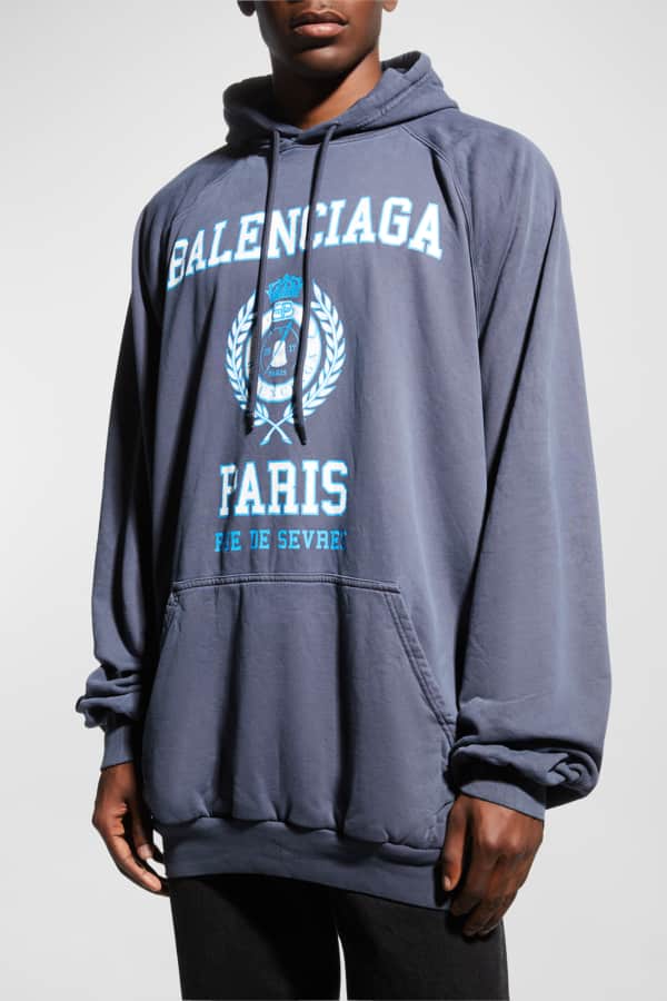 Adidas Men's Noah Colorblock Logo Hoodie | Neiman Marcus