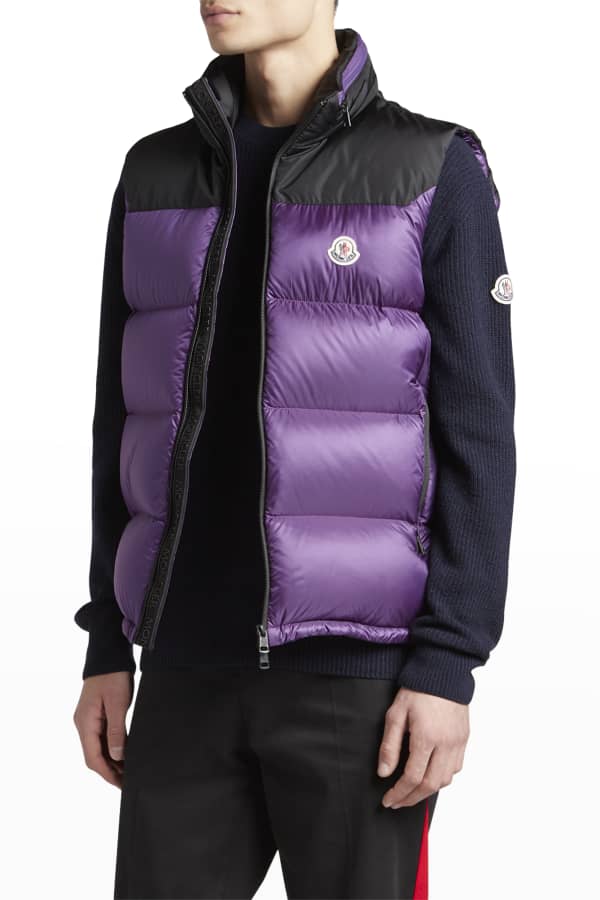 Canada Goose Men's Duncan Logo-Patch Down Vest | Neiman Marcus