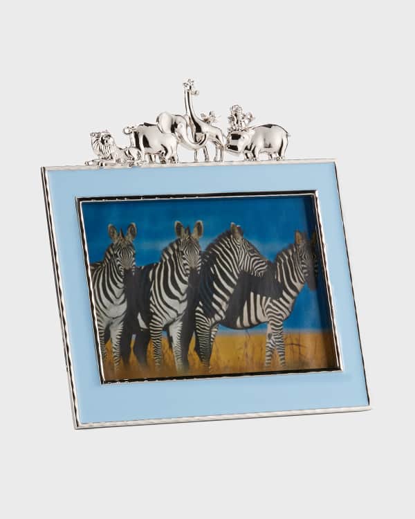 Baccarat Blue Eye Picture Frame, 5" x 7" | Neiman Marcus