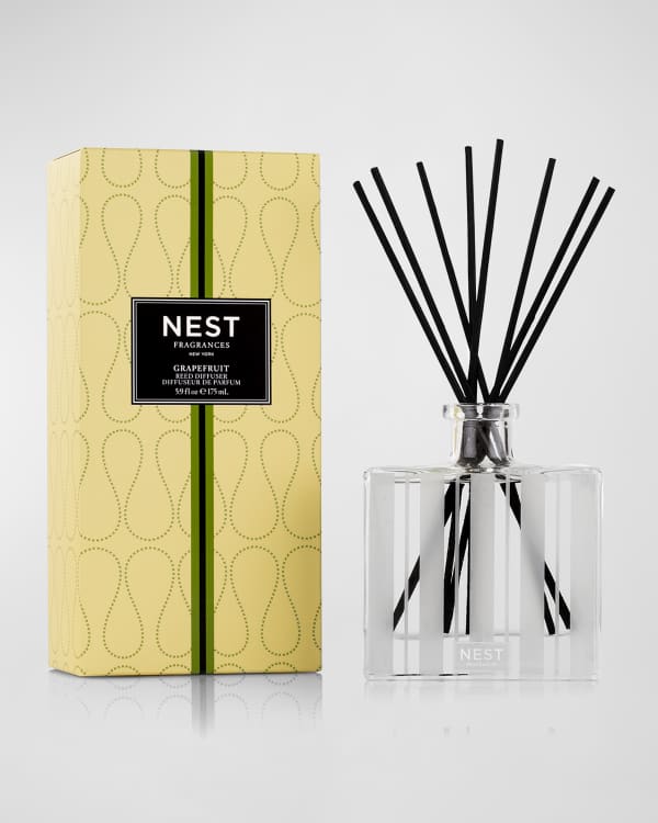 NEST New York 5.9 oz. Rattan Cedar Leaf & Lavender Reed Diffuser ...