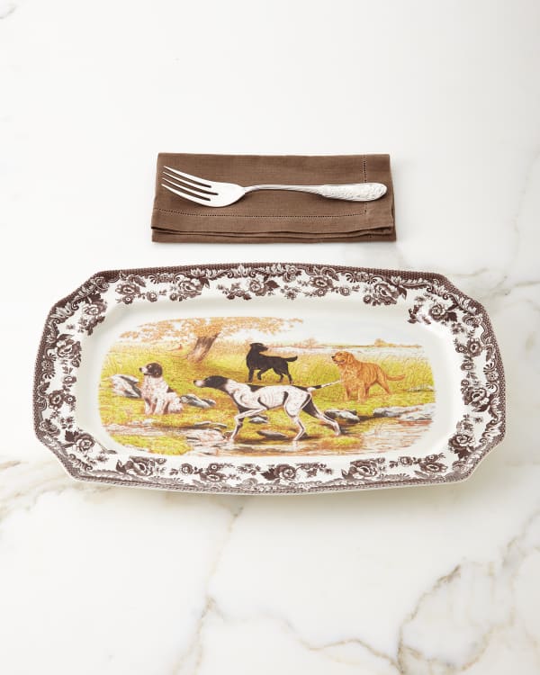 Vietri Spring Vegetables Small Rectangular Platter | Neiman Marcus