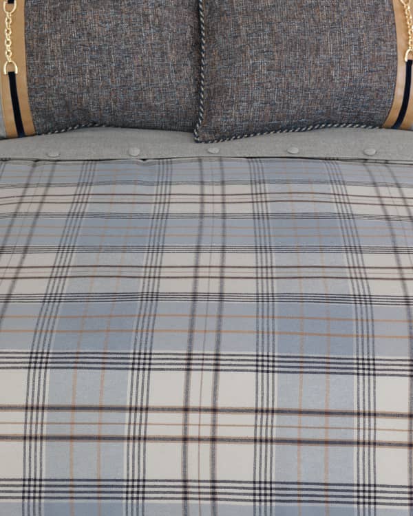 Eastern Accents Midnight Poppy Oversized King Duvet | Neiman Marcus