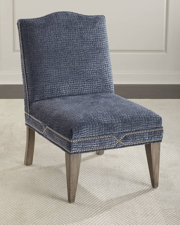 MacKenzie-Childs Bluetopia Side Chair | Neiman Marcus