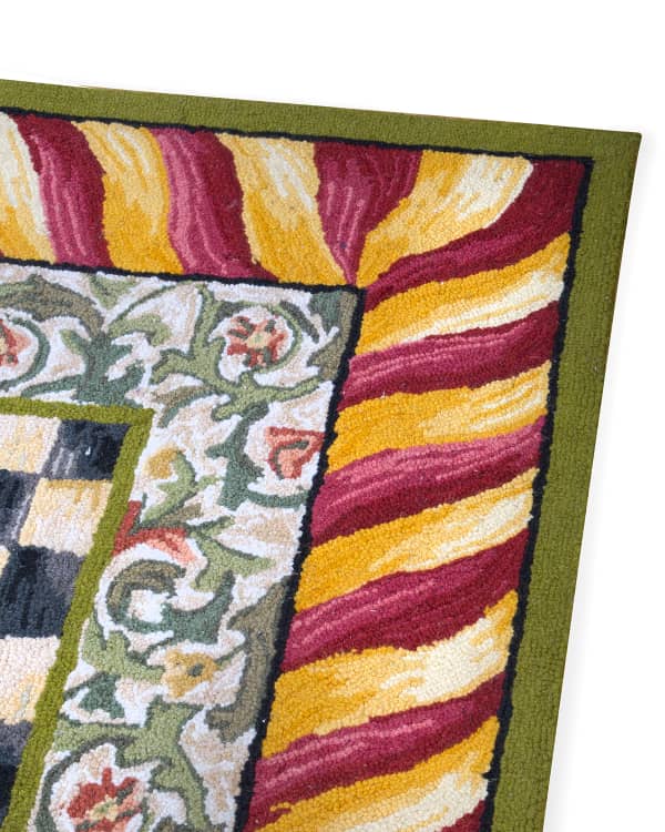 MacKenzie-Childs Poplar Ridge Rug, 3' x 5' | Neiman Marcus