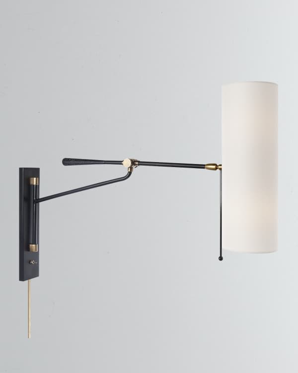 Visual Comfort Signature Keil Swing Arm Wall Light By AERIN | Neiman Marcus