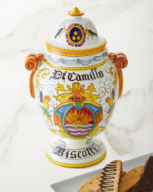 Dicamillo Baking Co Il Faso Limone e Leone Biscotti Jar, 13 oz ...