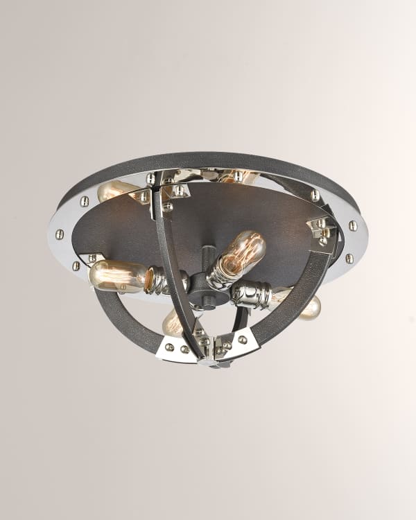 Preston 2-Light Semi-Flush-Mount Ceiling Fixture | Neiman Marcus