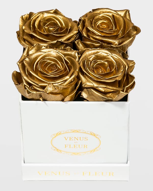 Venus ET Fleur Classic Petite Square Rose Box | Neiman Marcus