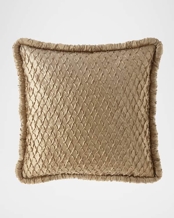 Dian Austin Couture Home Metallic Boxed European Sham | Neiman Marcus