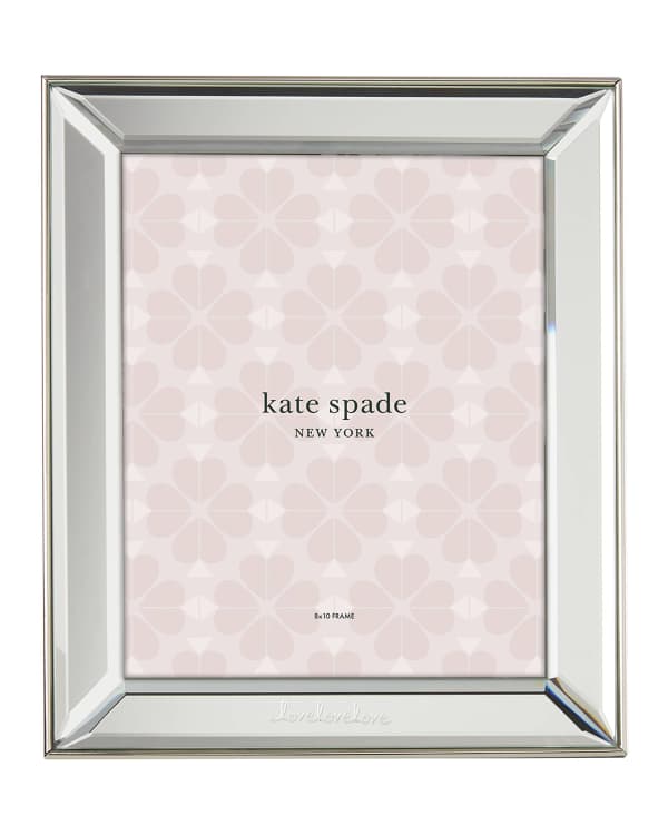 kate spade new york south street 8" x 10" gold scallop picture frame ...