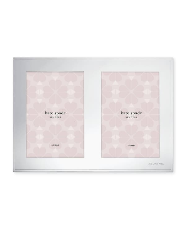 Nambe Dazzle Double Invitation Picture Frame | Neiman Marcus