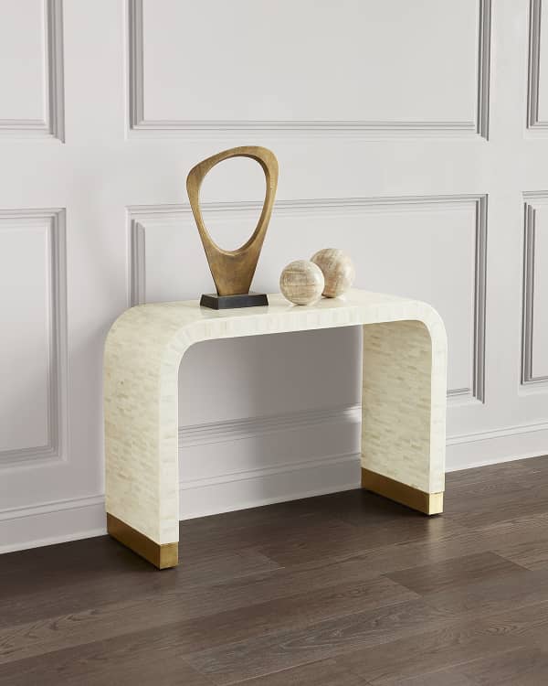 John-Richard Collection Framework Console Table | Neiman Marcus