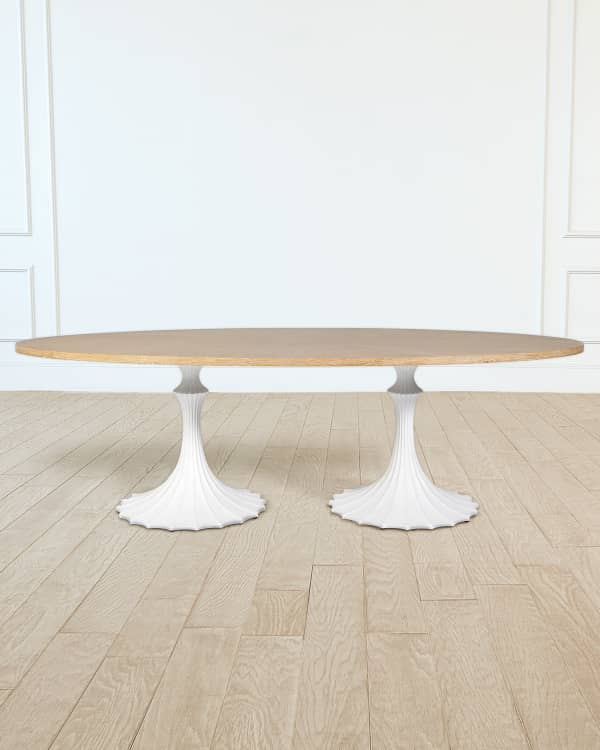 Sarreid Joshua Pedestal Dining Table | Neiman Marcus