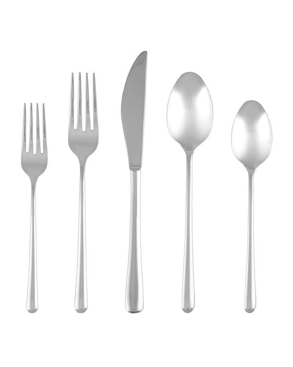 Yamazaki Tableware 20-Piece Byzantine Gold-Plated Flatware Service ...