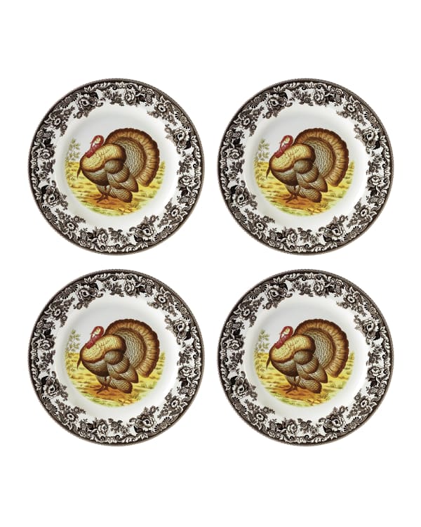 Bernardaud Assorted Salad Plates, Set of 4 | Neiman Marcus