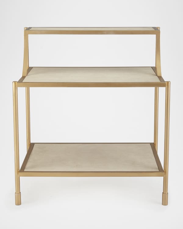 Jan Barboglio Primitive Bowl Tall Side Table | Neiman Marcus