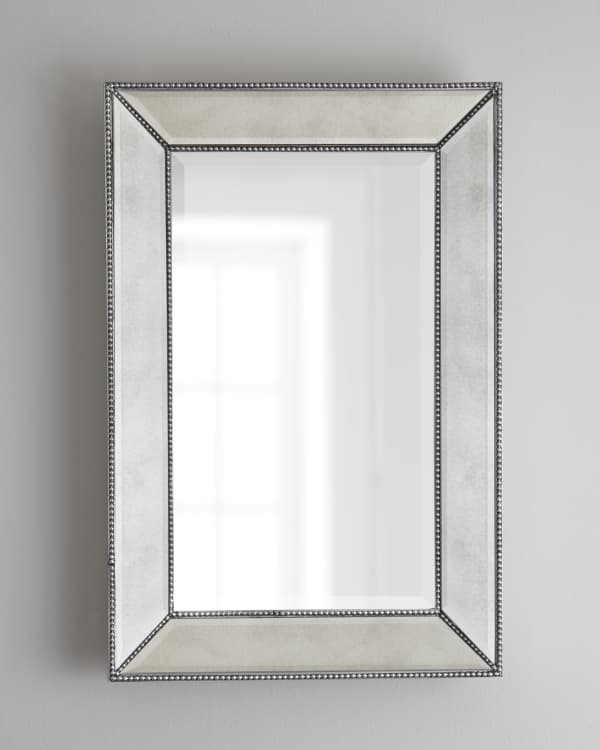 Etched Rectangular Mirror | Neiman Marcus