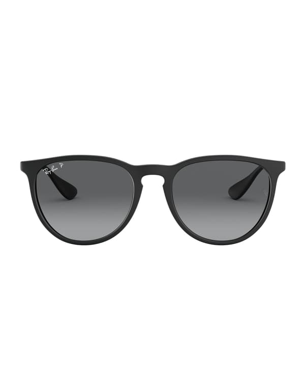 Ray-Ban RB356553P Polarized Round Metal Sunglasses | Neiman Marcus