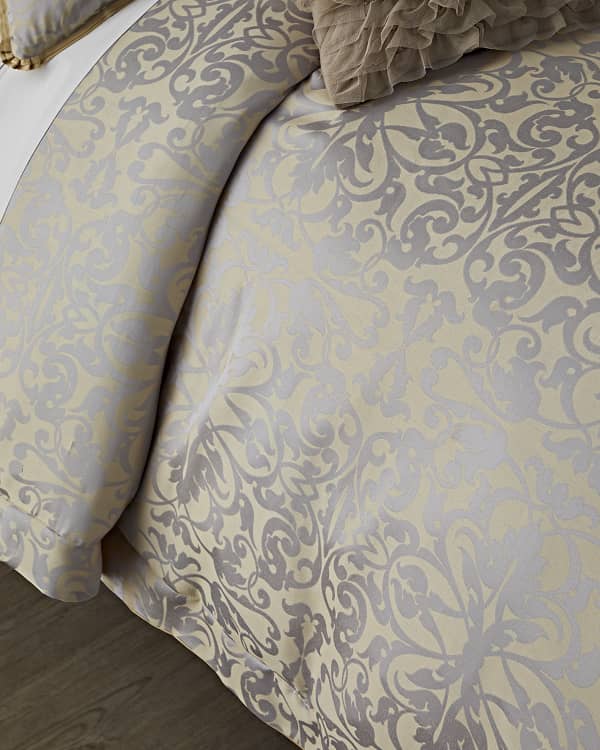Amity Home Andre Jacquard King Duvet Cover | Neiman Marcus