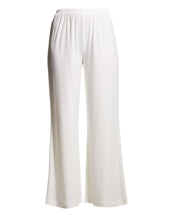 Polo Ralph Lauren Wide-Leg Hemp Pants | Neiman Marcus