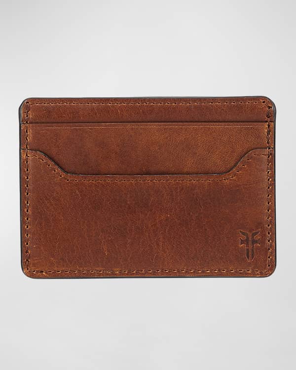 Frye Logan Leather Card Case | Neiman Marcus