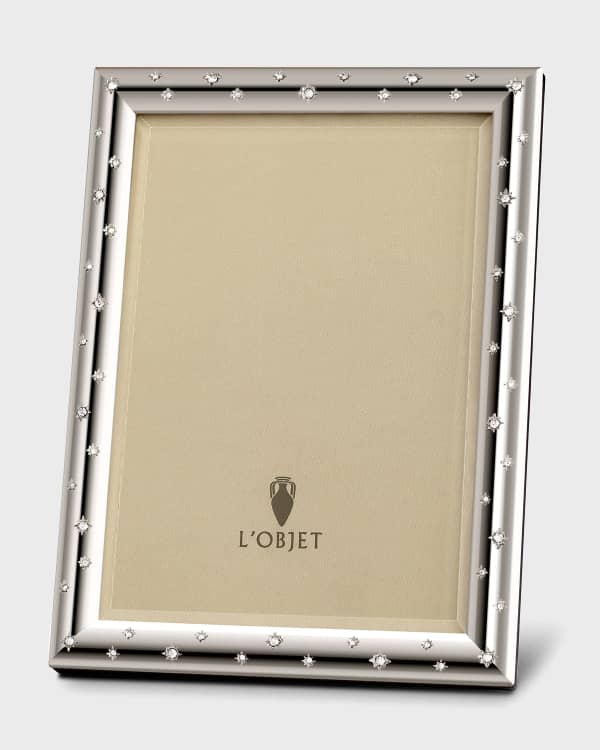Versace Silver & Gold Photo Frame, 4" x 6" | Neiman Marcus