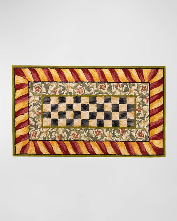 MacKenzie-Childs Poplar Ridge Rug, 3' x 5' | Neiman Marcus