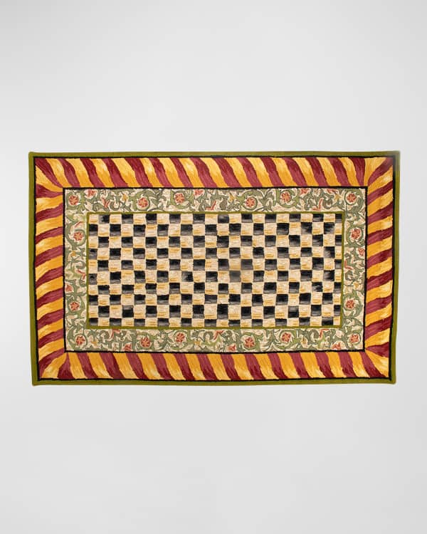 MacKenzie-Childs Poplar Ridge Rug, 3' x 5' | Neiman Marcus