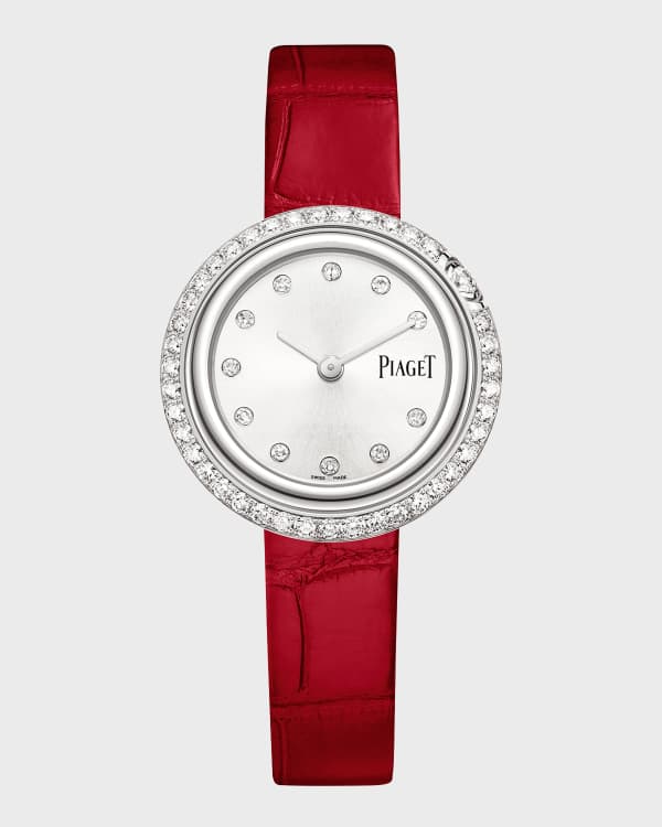 PIAGET Possession Diamond Alligator Watch | Neiman Marcus