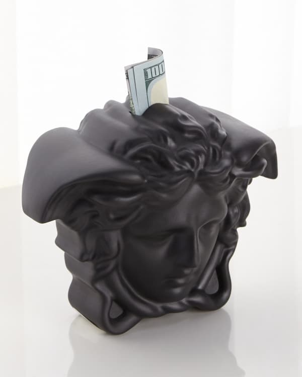 Versace Break The Bank Medusa Money Box | Neiman Marcus