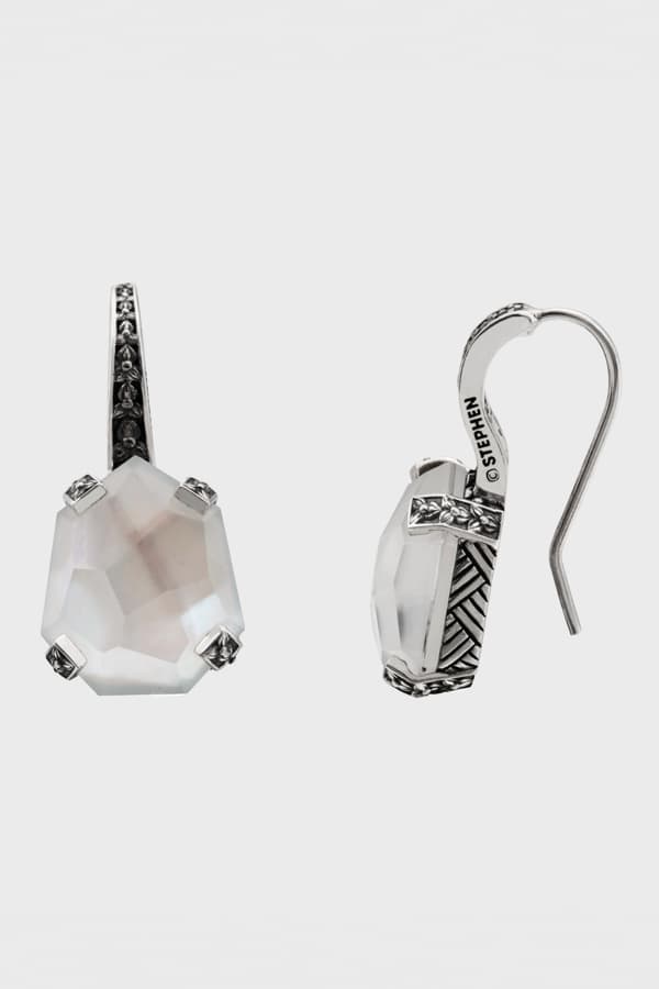 Stephen Dweck Galactical Fantasy Drop Earrings, Champagne Quartz ... Stephen Dweck Galactical Fantasy Drop Earrings, Champagne Quartz ...