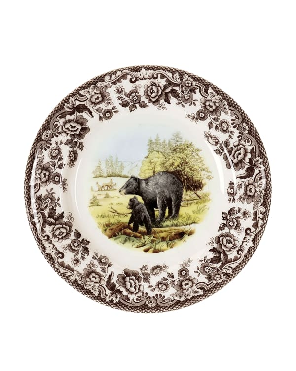 Spode Woodland Bison Salad Plate | Neiman Marcus