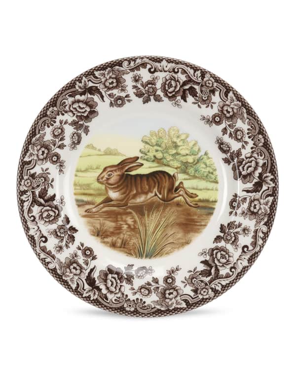 Spode Woodland Red Fox Salad Plate | Neiman Marcus