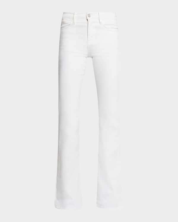FRAME Le Easy Flare Ankle Jeans | Neiman Marcus