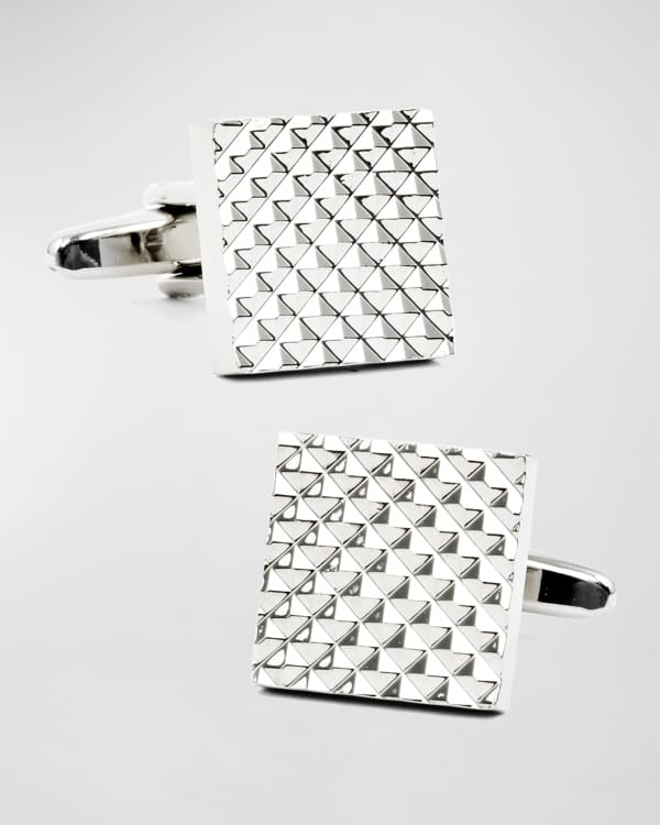 Cufflinks Inc. Men's Mother-of-Pearl and Blue Lapis Windmill Square ...