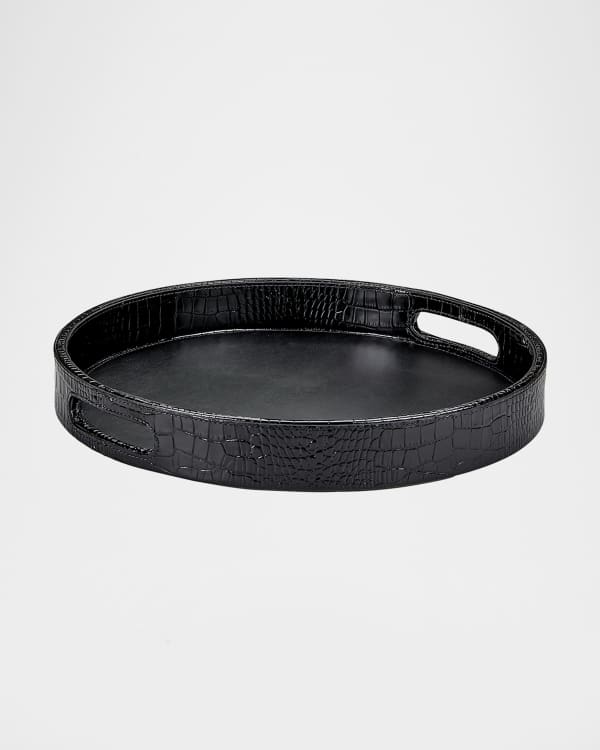 Ralph Lauren Home Montgomery Medium Round Tray | Neiman Marcus