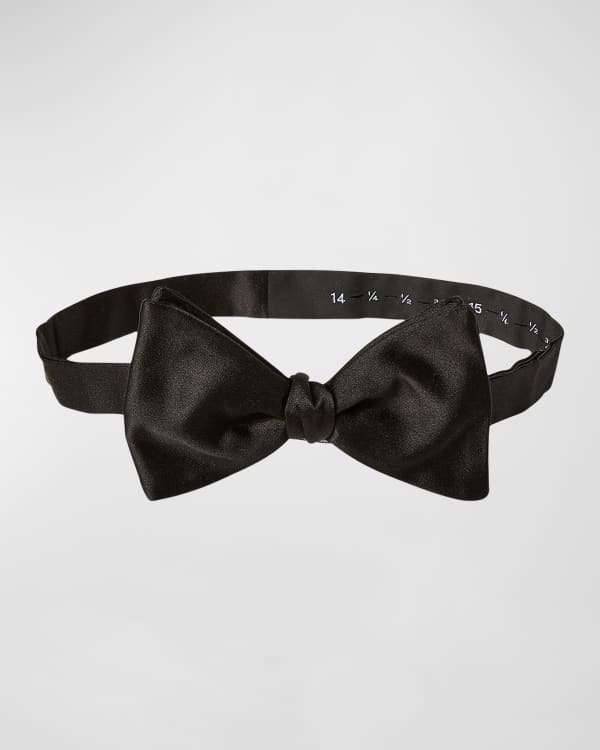 Ralph Lauren Purple Label Men's Pre-Tied Velvet Bow Tie | Neiman Marcus