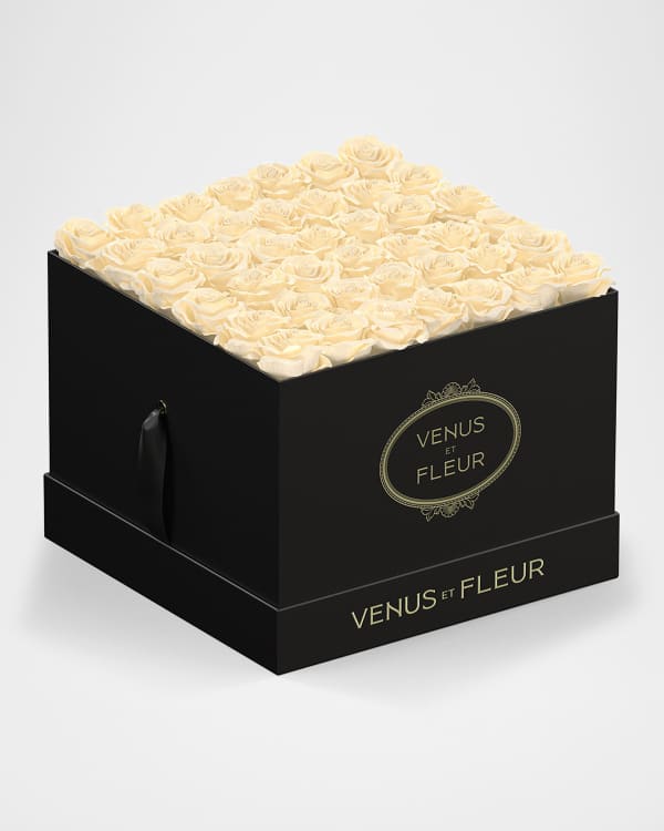 Venus ET Fleur Classic Mini Round Rose Box | Neiman Marcus